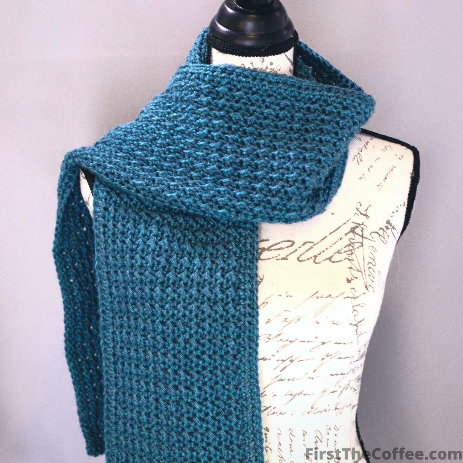 Unique Crochet Scarf Patterns - First The Coffee Crochet